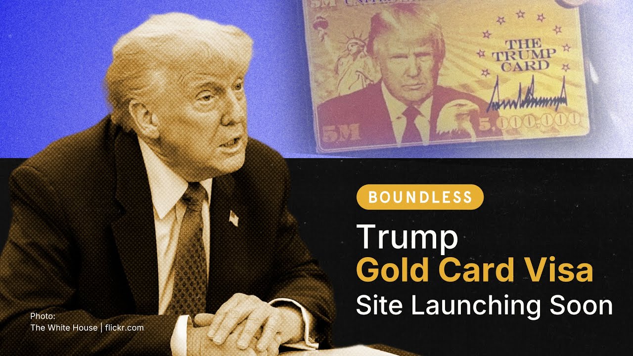 Trump Gold Card Visa Site Launching Soon - YouTube