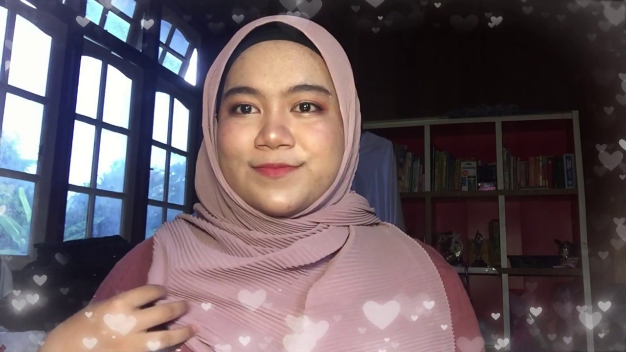 4 SIMPLE AND EASY SHAWL (PLEATED) TUTORIAL FOR LEBARAN | NURUL HANA ...