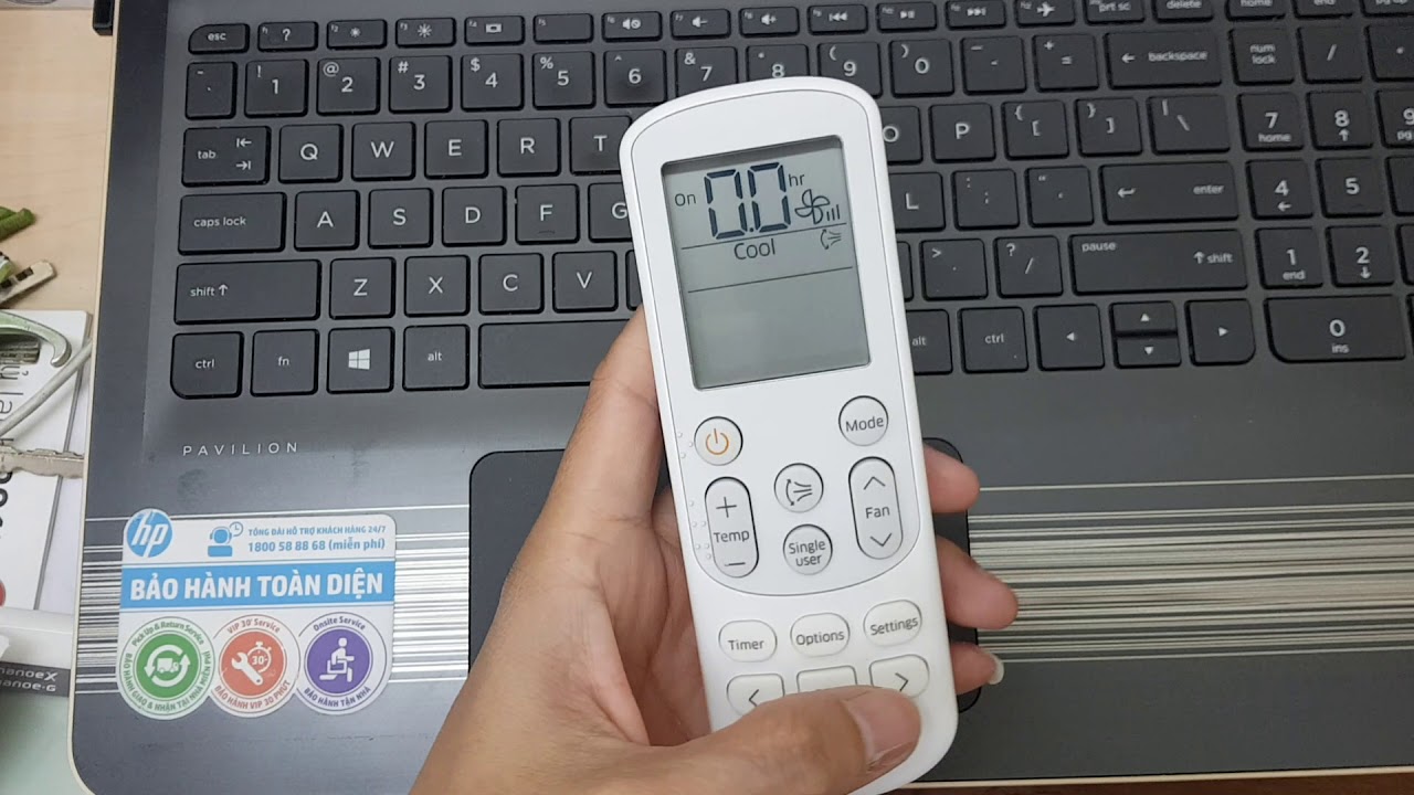 Cách sử dụng remote máy lạnh Samsung - How to use Samsung remote Air ...