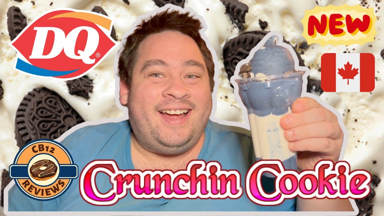 🇨🇦 NEW Dairy Queen Crunchin Cookie Parfait #review #dairyqueen - YouTube