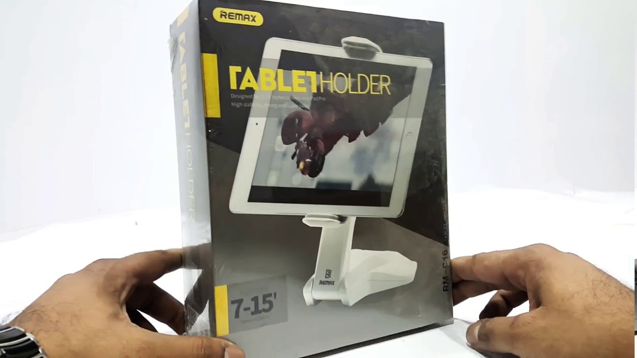 Remax Tablet Holder - YouTube