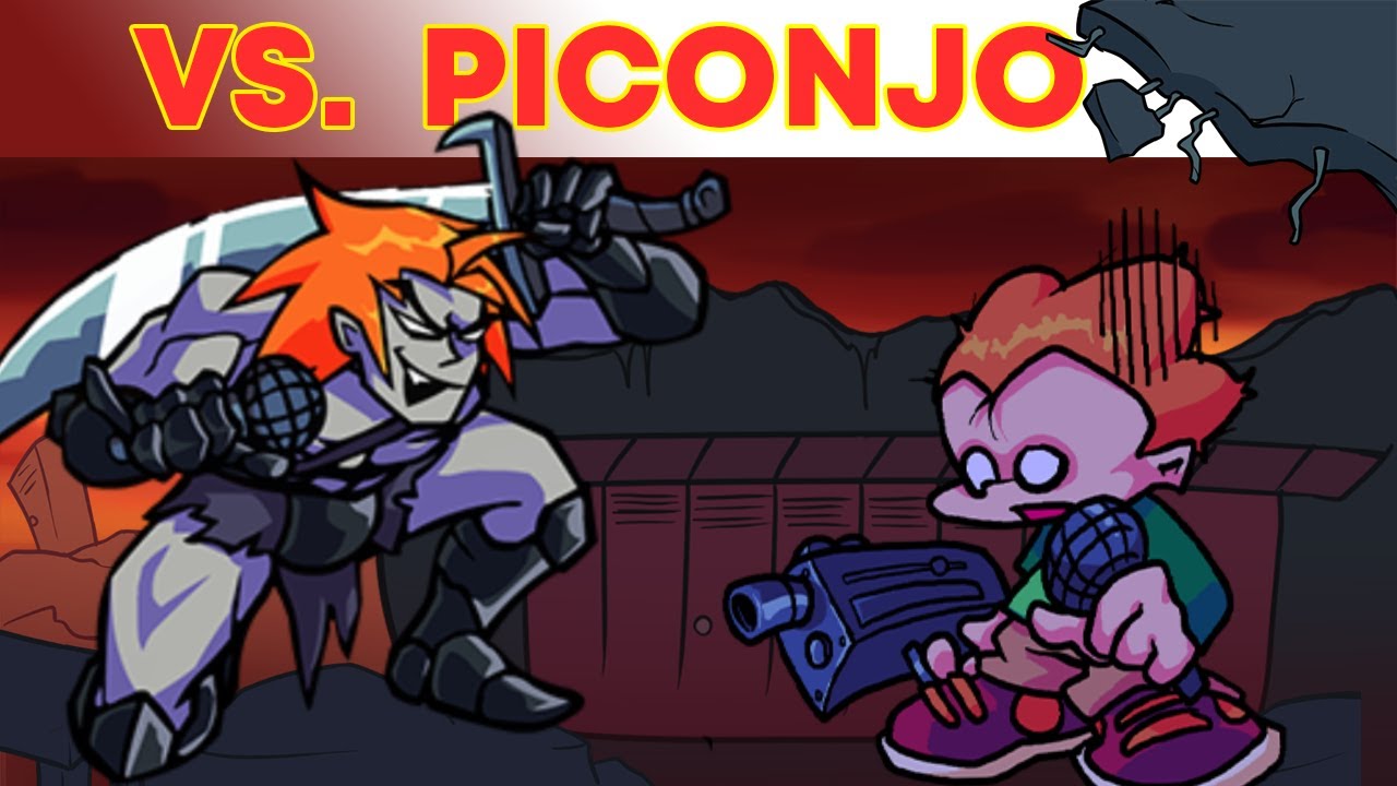 Friday Night Funkin V.S PWNAGE | PICONJO DAY ONESHOT Showcase | (pico ...