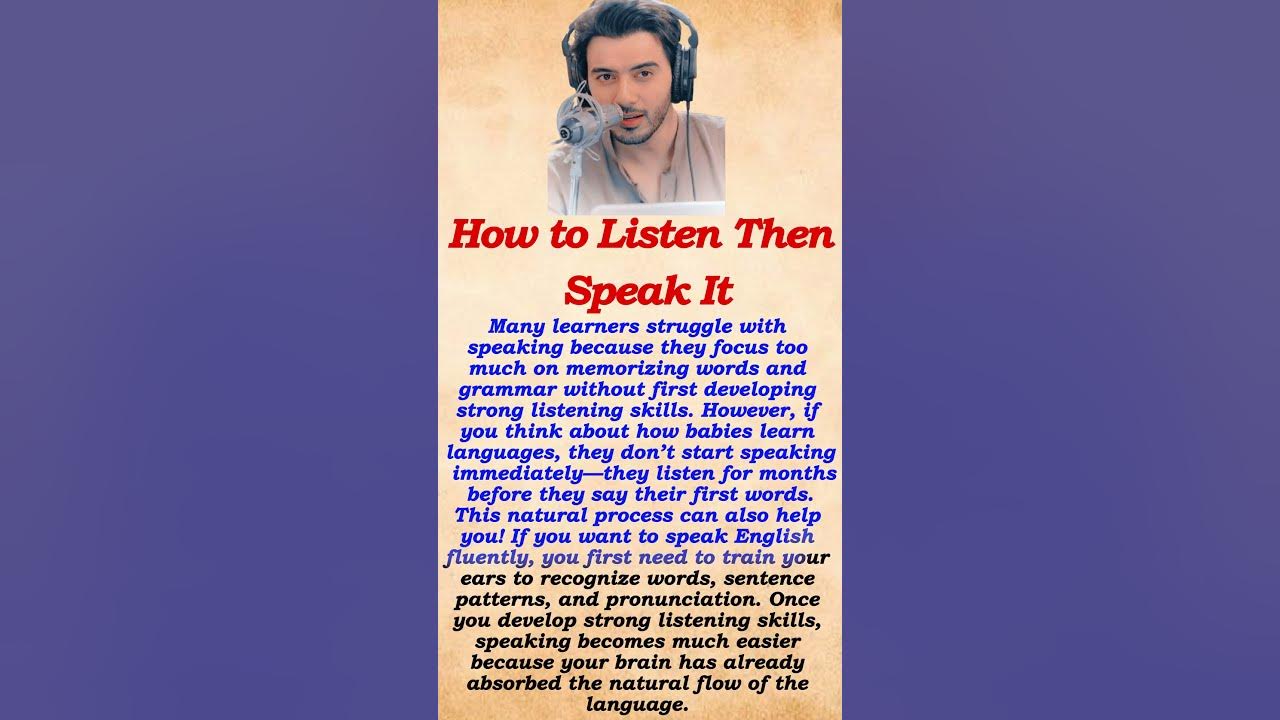 HOW TO LEARN ENGLISH WITHOUT TEACHER || Learn English Through Story ...