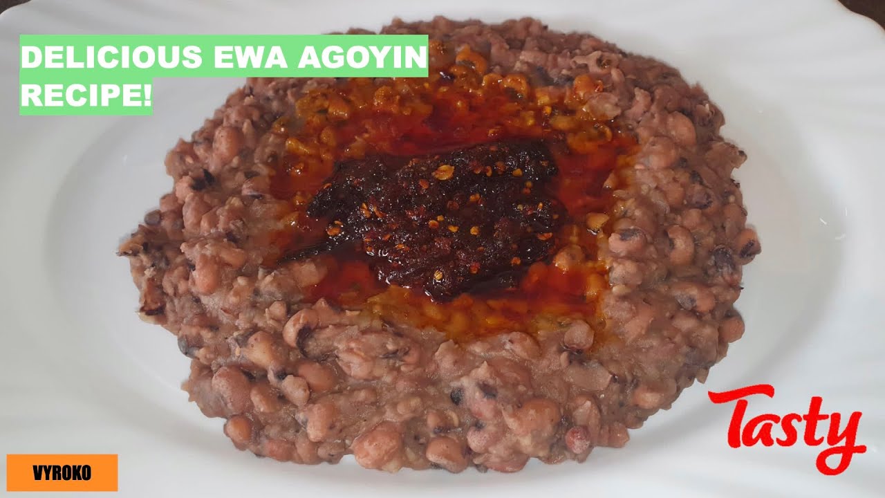 How To Make Nigerian Ewa Agoyin Beans & Stew [My Recipe] | Vyroko - YouTube