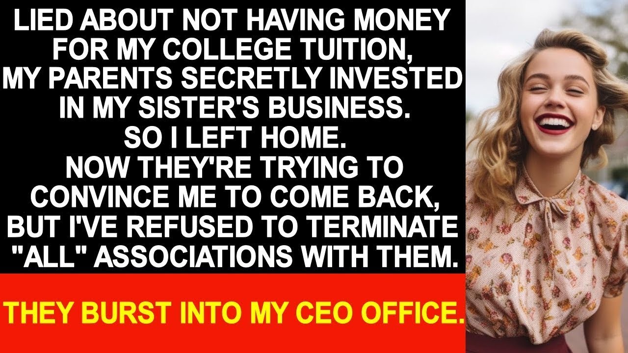 Lied about not having money for my college fees, but my parents ...