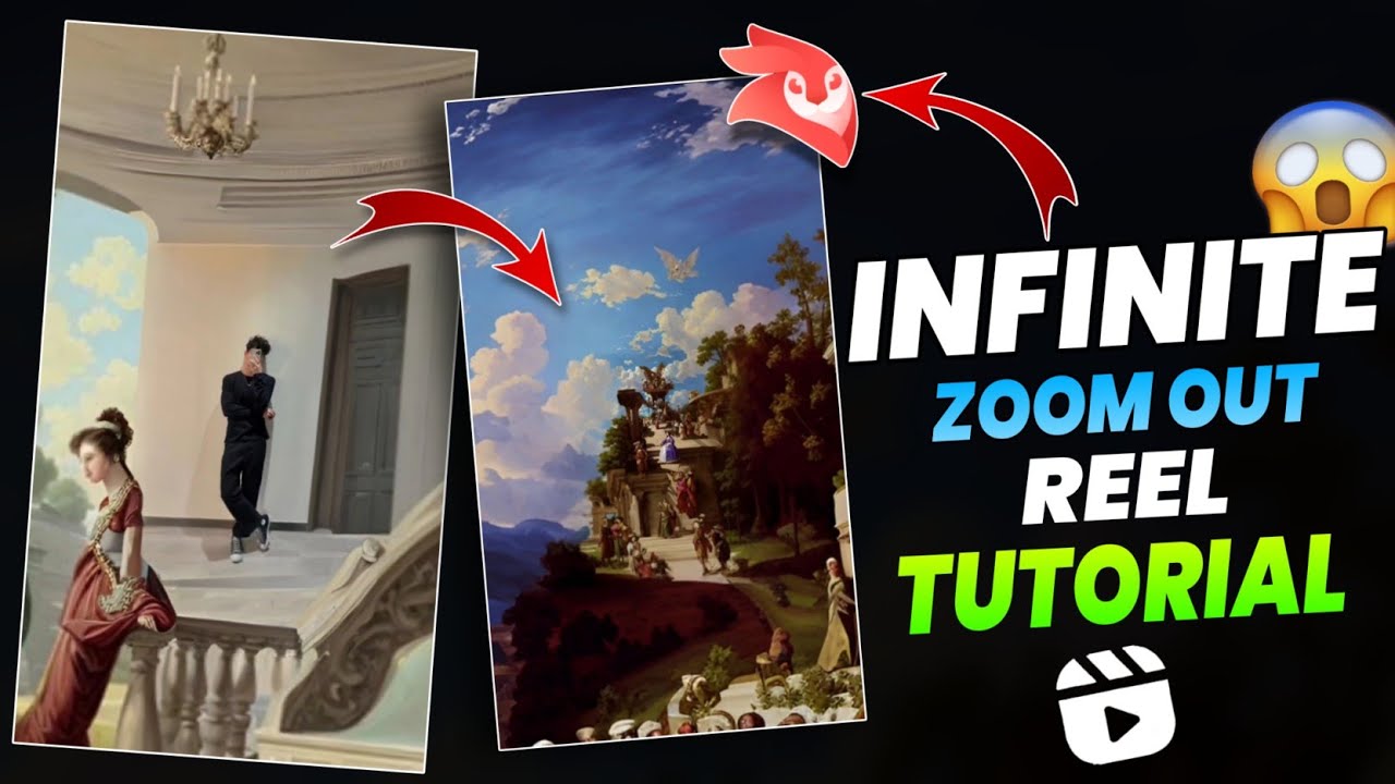 Instagram Zoom Out Viral Trending Video Editing | Infinite Zoom out ...