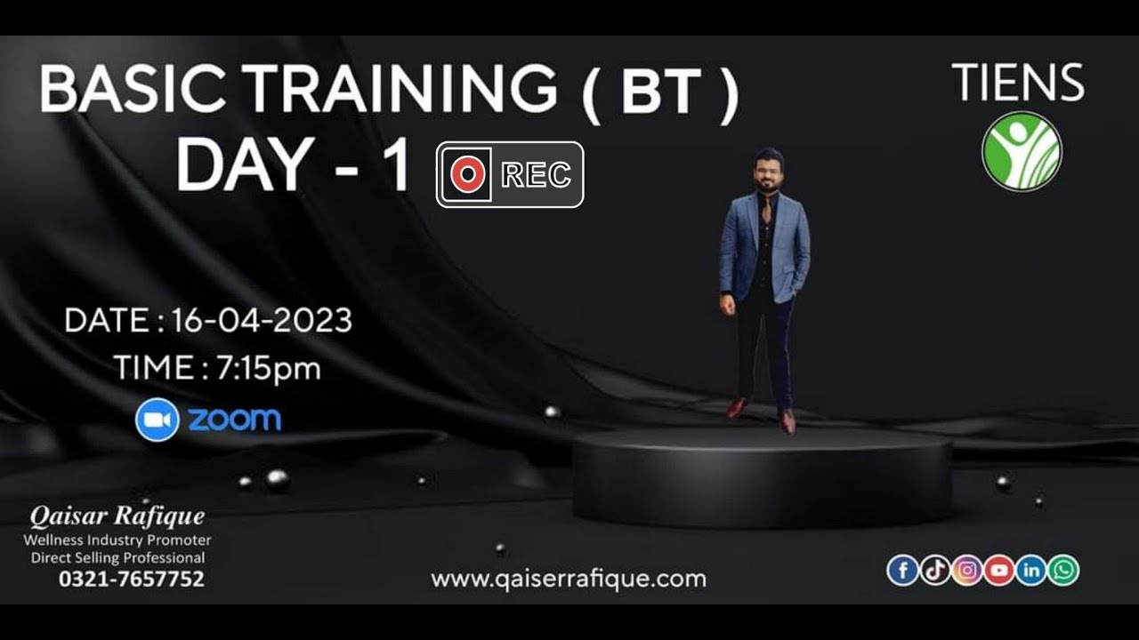 Basic Training ( BT ) ----- Day - 1 , WSA - ( 16-04-2023 ) - YouTube