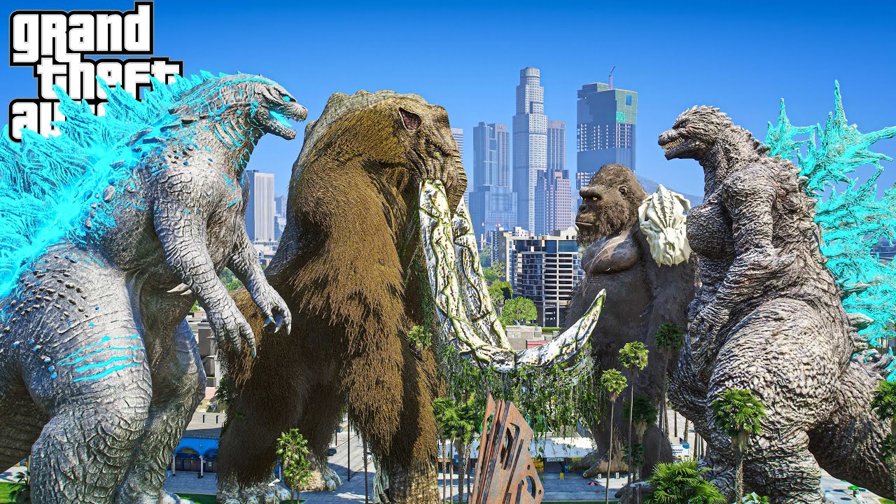 Godzilla, Titan Behemoth vs Godzilla Minus One, Kong - The Legacy of ...