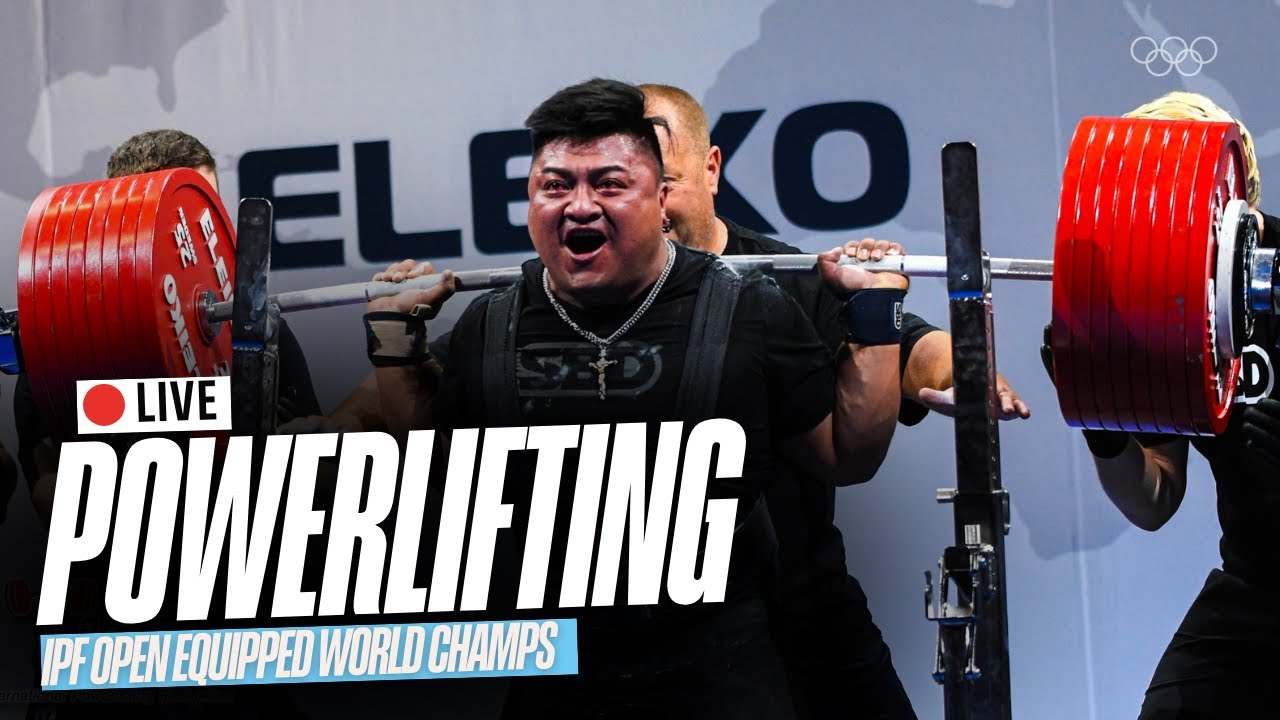 🔴 LIVE World Open Equipped Powerlifting Championships | Men 120kg - YouTube