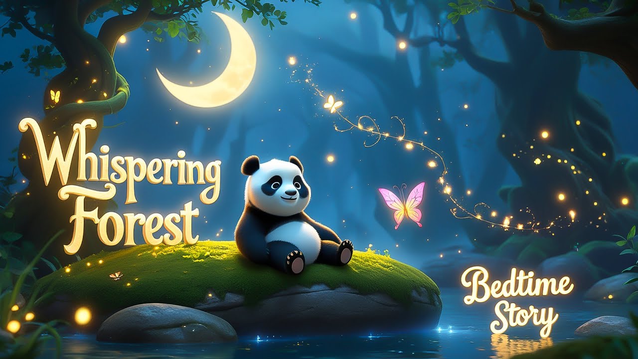 Whispering Forest : A Magical Panda’s Bedtime Tale 🌙 - YouTube