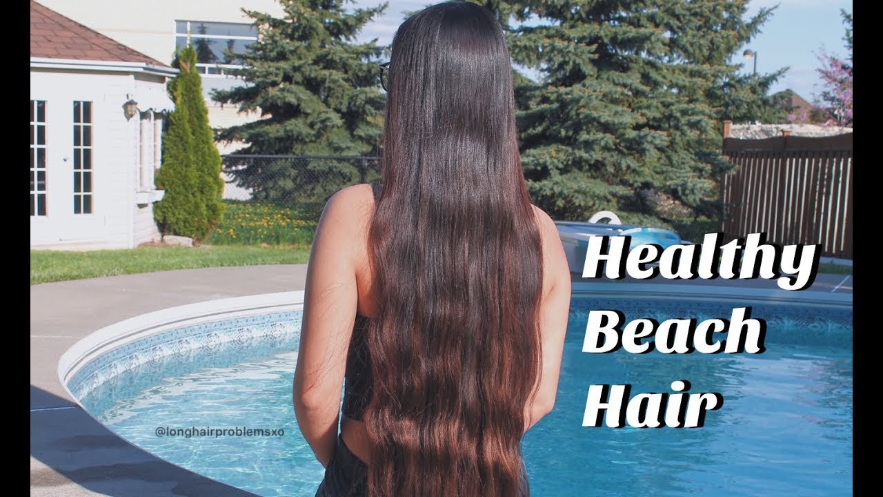 How I Keep My Hair Healthy At The Beach/By The Pool! - YouTube