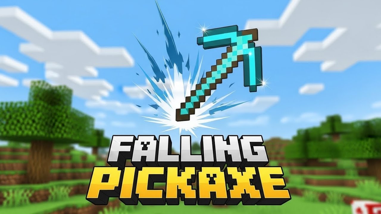 Falling Pickaxe Live Stream - Type Commands in Chat to Control This ...
