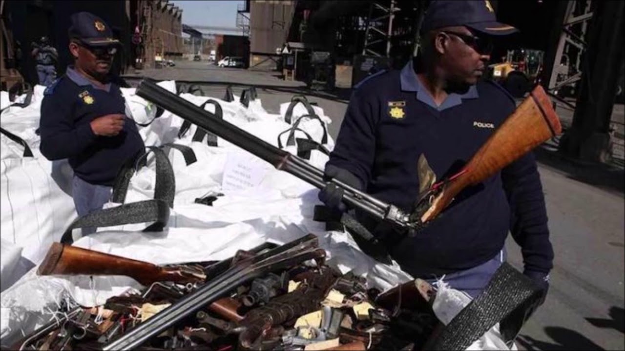 South Africa Confiscates 300,000 Guns From White Farmers - YouTube