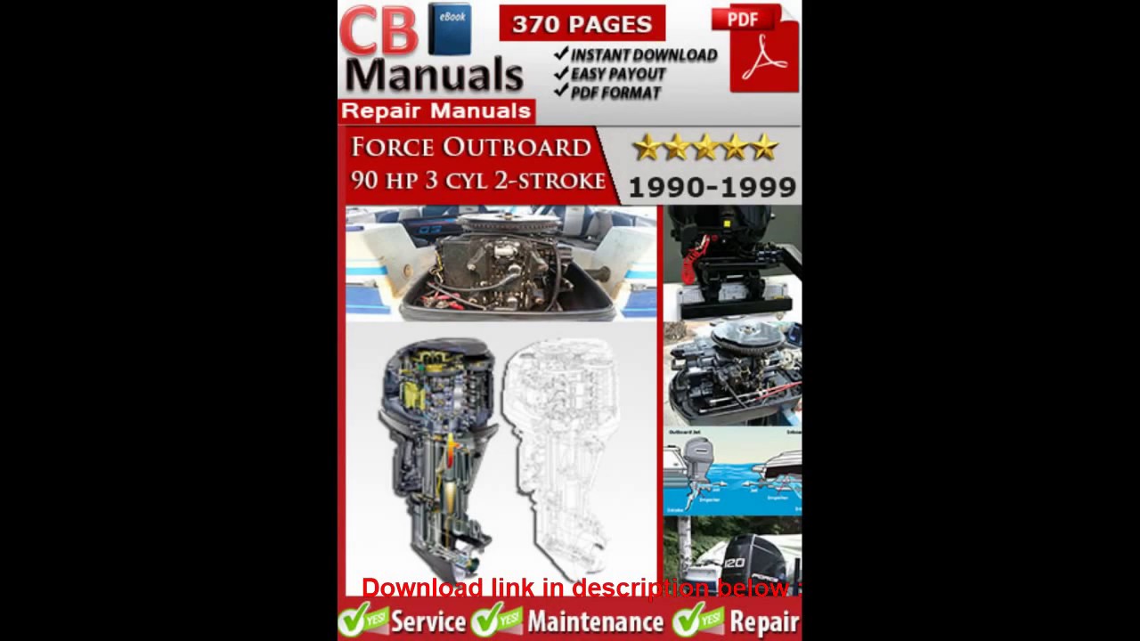 Force 90 HP Outboard Service Repair Manual (1990–1999) – PDF Download ...