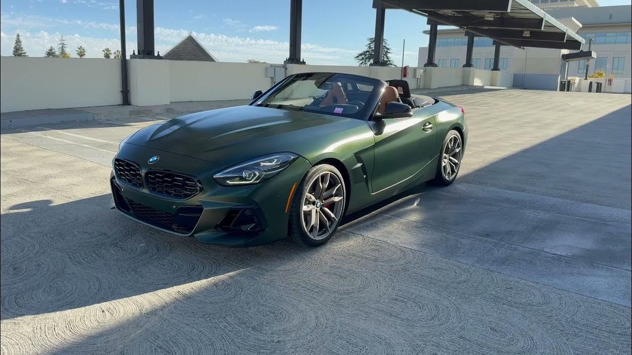 Introducing the 2025 Z4 M40i Handschalter in Frozen Deep Green | 4K - YouTube