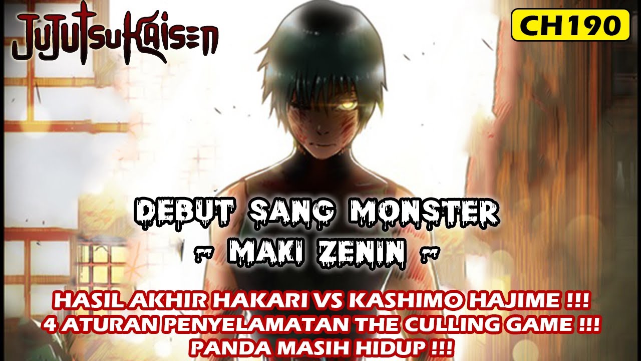 DEBUT SANG MONSTER - MAKI ZENIN !!! PEMBAHASAN JUJUTSU KAISEN - YouTube