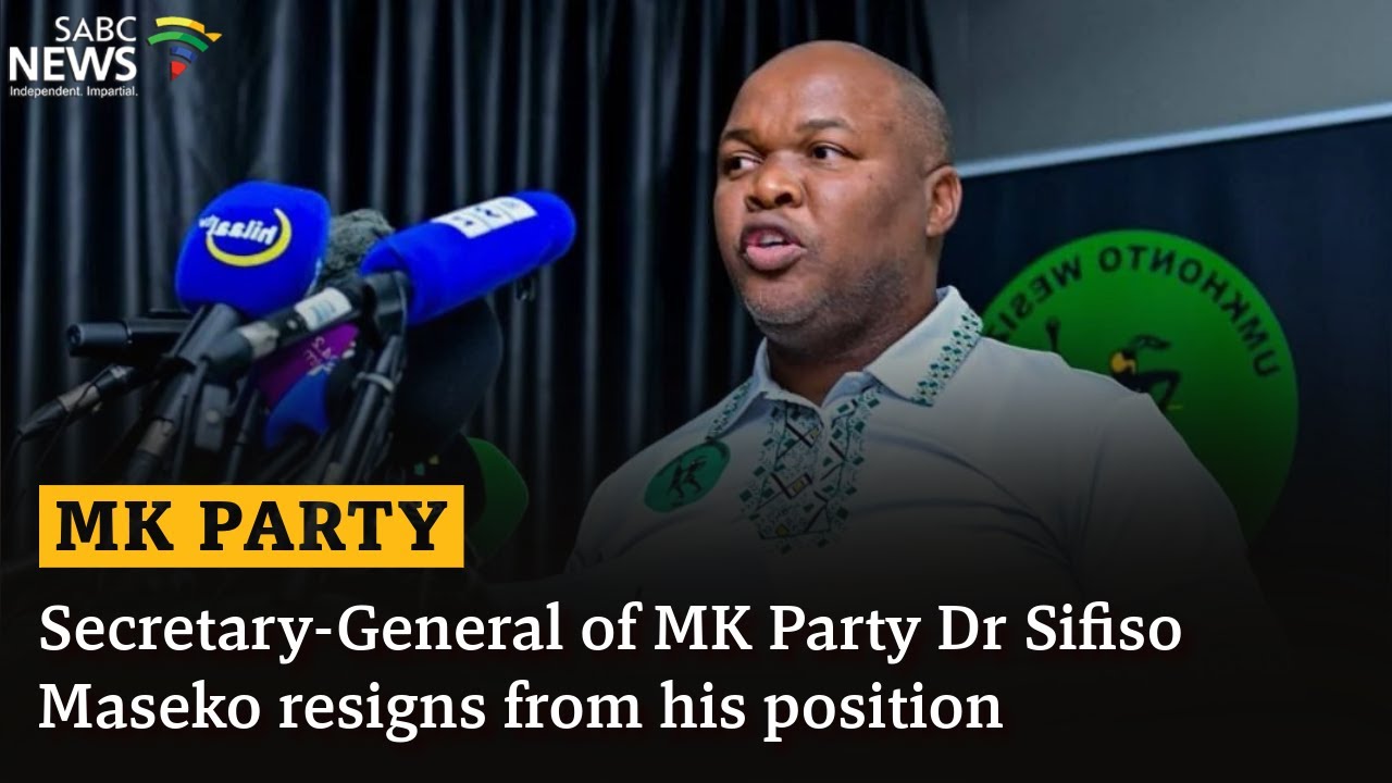 MKParty Secretary-General resigns | In conversation with Professor Dirk ...