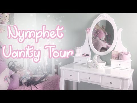 Vintage Vanity Tour & Unboxing | Nymphet & Kawaii Room (2018)