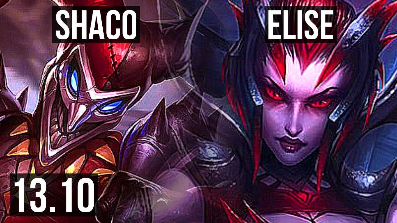 Shaco Vs Elise Jng 8 0 10 1 5m Mastery Legendary 300 Games Kr