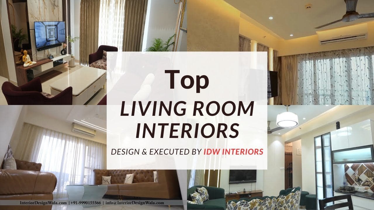 Top Living Room Makeovers Designed & Excecated by Interior Design Wala! - YouTube