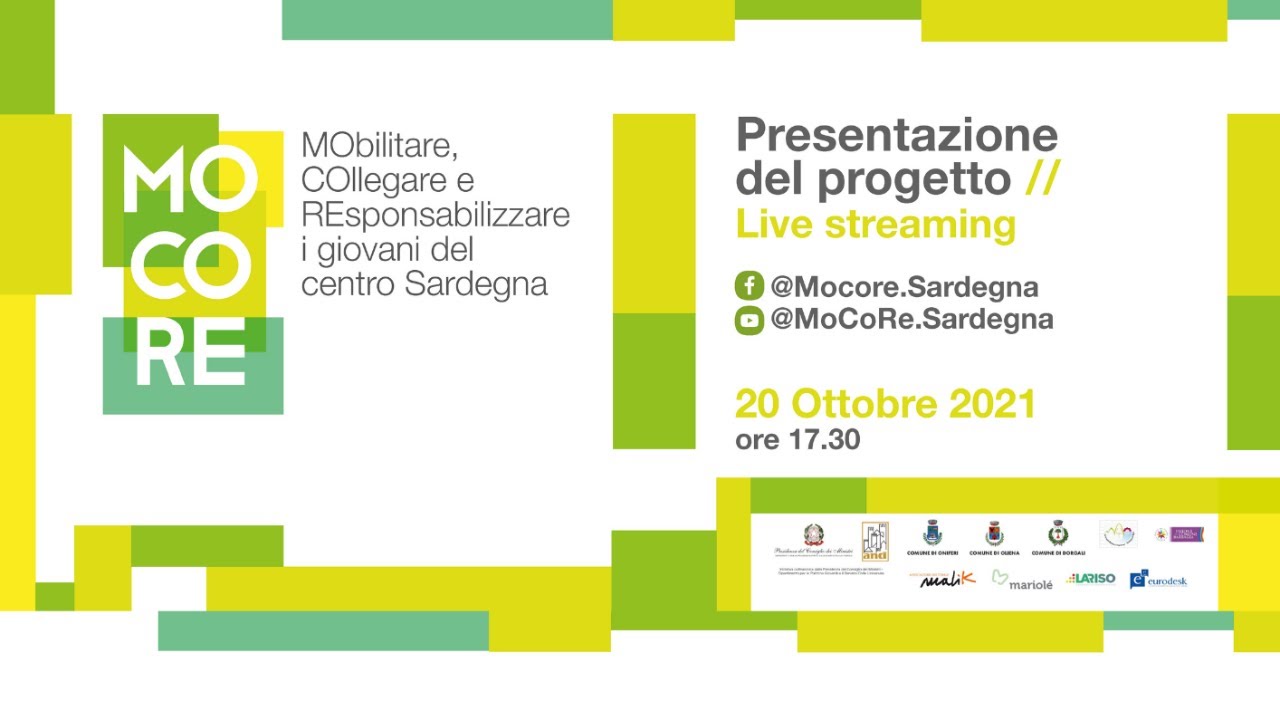 Prende il via “MOCORE”- un progetto nel Centro Sardegna - YouTube