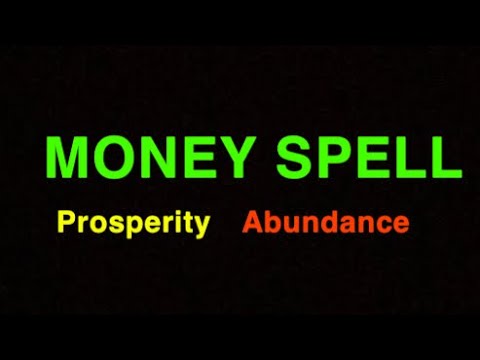 MONEY SPELL WITH A PEN AND PAPER - YouTube