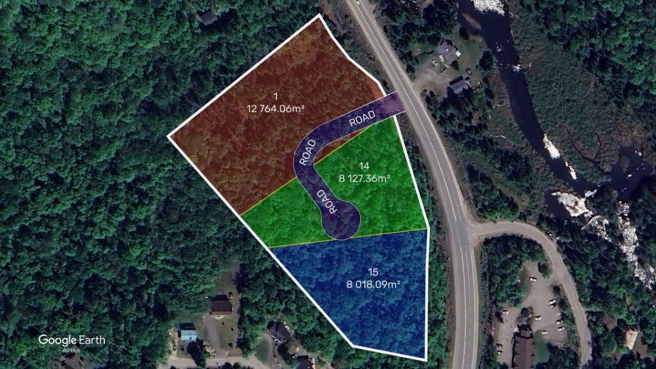 Draw Animated Land Development Plan on Google Earth Map | 3D Camera ...