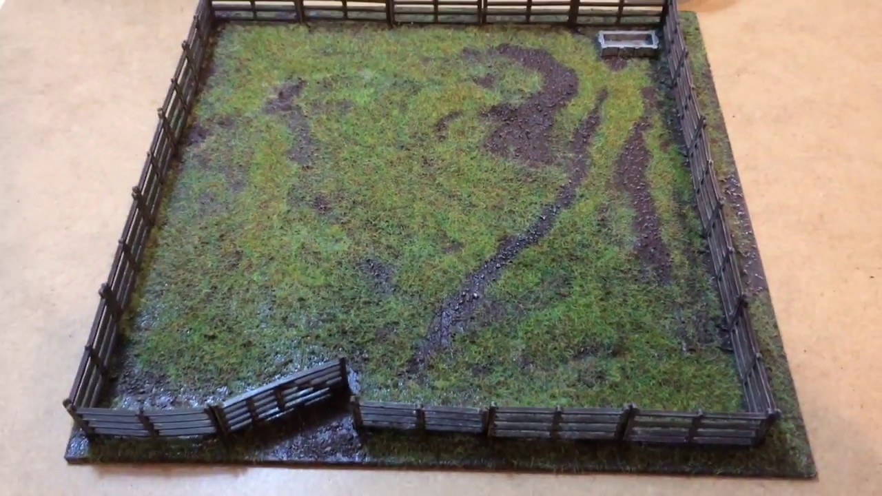 Making Miniature Terrain - YouTube