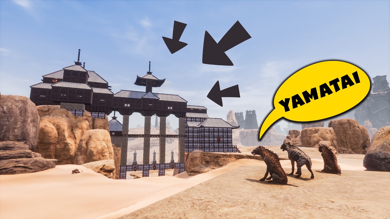 Bridged Yamatai Base | Conan Exiles - YouTube