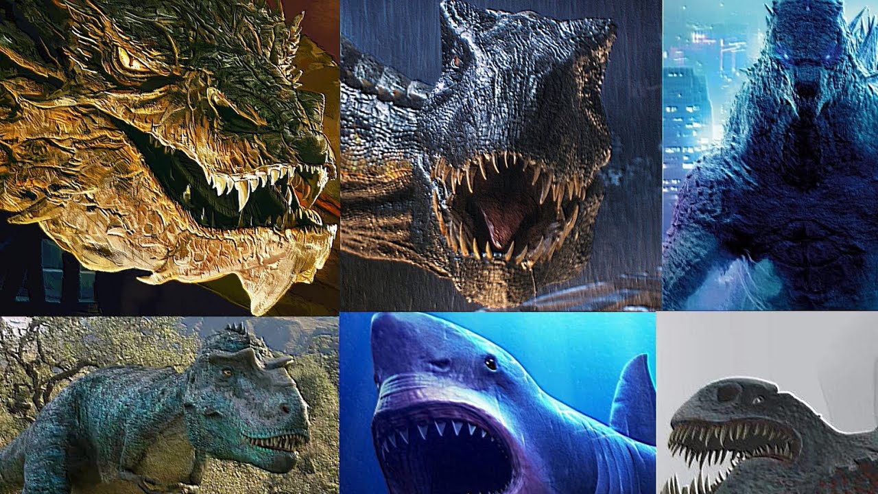 Dinosaur, Dragon, Kaiju tribute «Let me down» - YouTube