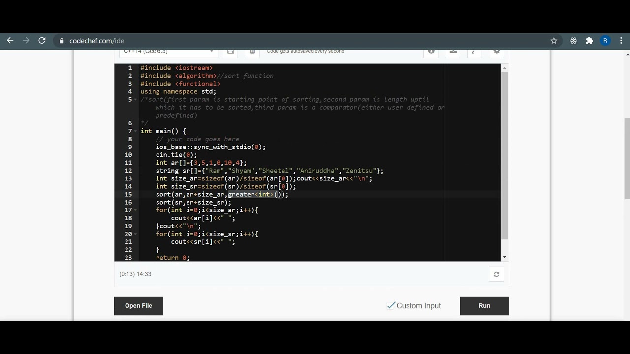 C++ STL Sort - YouTube