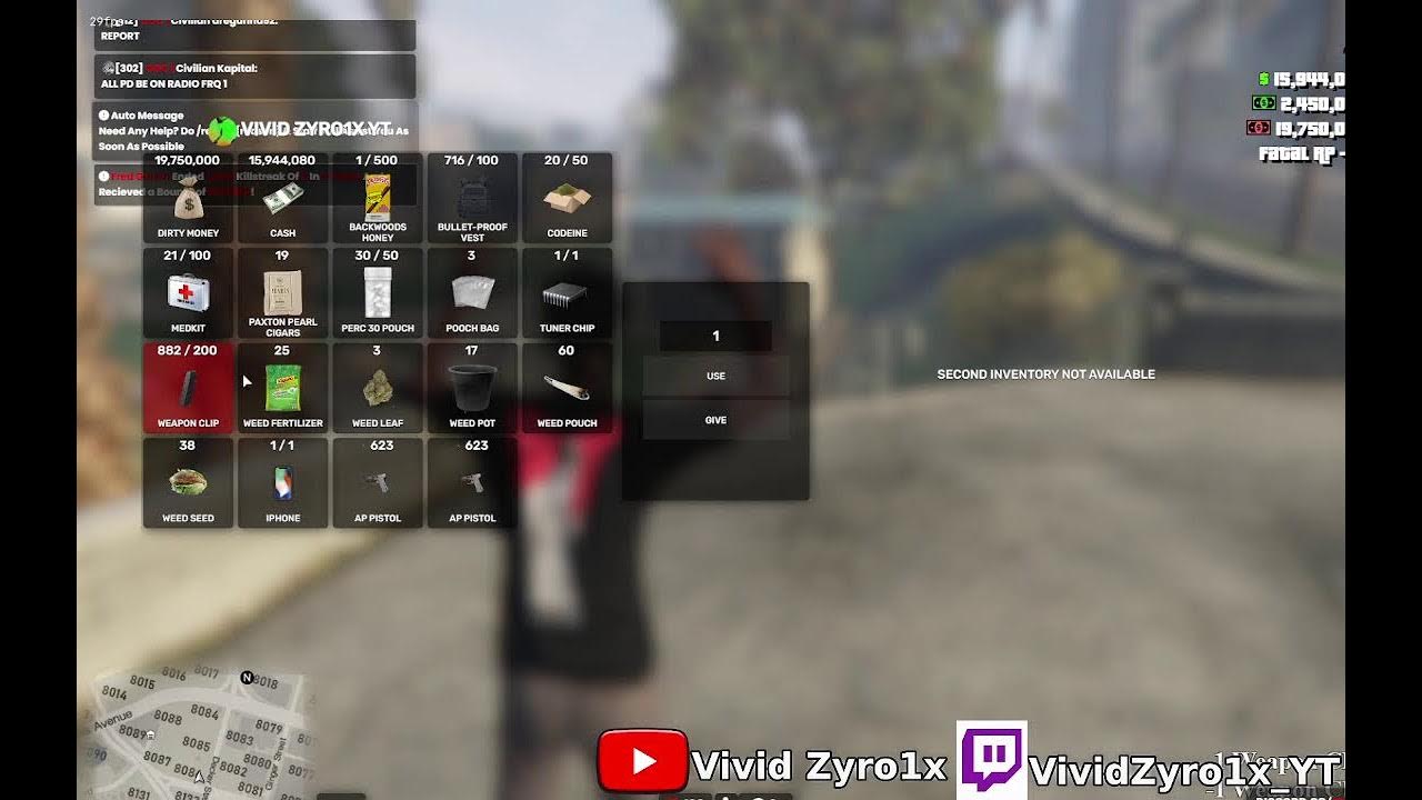 Playing FiveM (GTA ROLEPLAY) .gg/fatalrp - YouTube