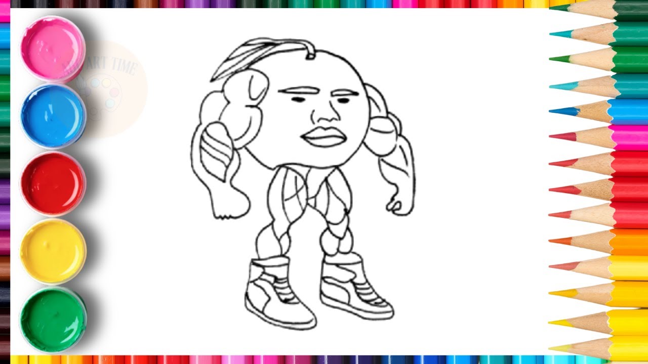 How to Draw Udin Din Din Dun Step by Step | Easy Drawing Tutorial for ...