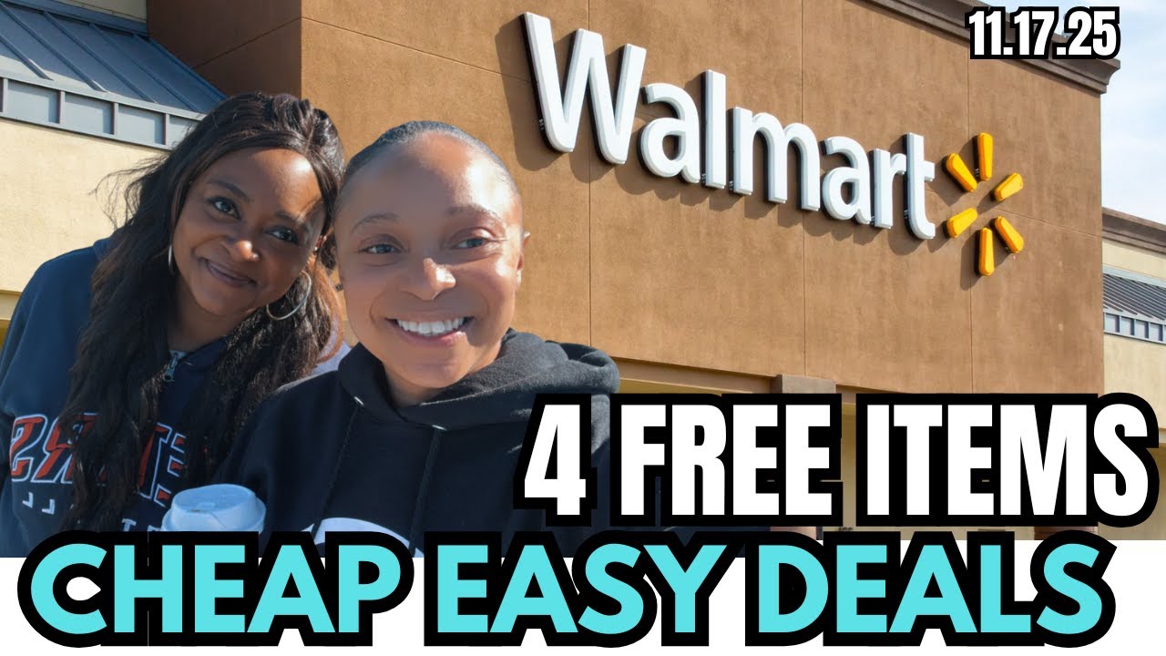 Walmart Deals This Week 11/17/25:: 4 FREEBIES & CHEAP EASY DEALS ...