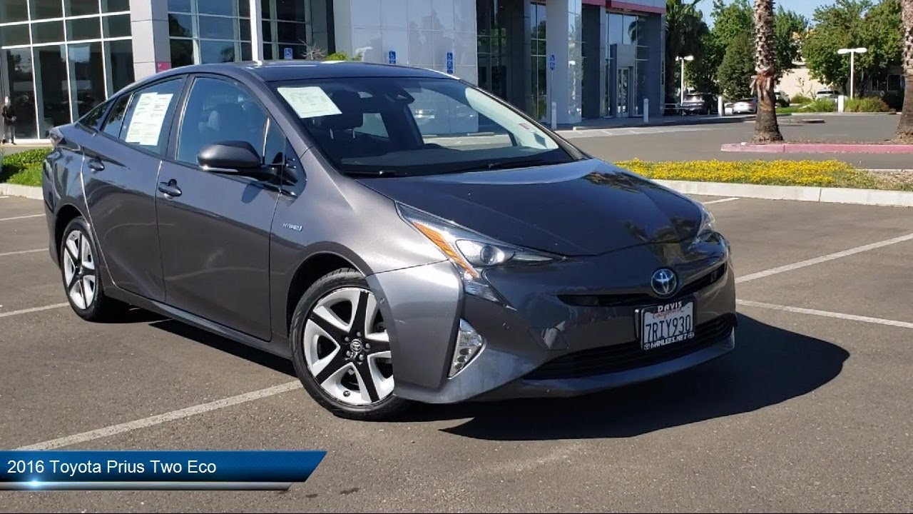 2016 Toyota Prius Two Eco Davis Woodland Sacramento Dixon Rancho ...