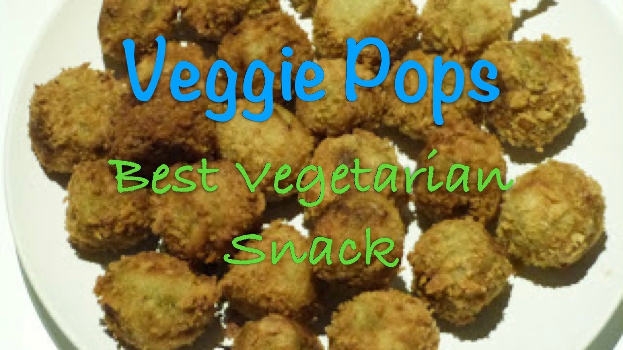 Veggie Pops - Best Vegetarian Snack - YouTube