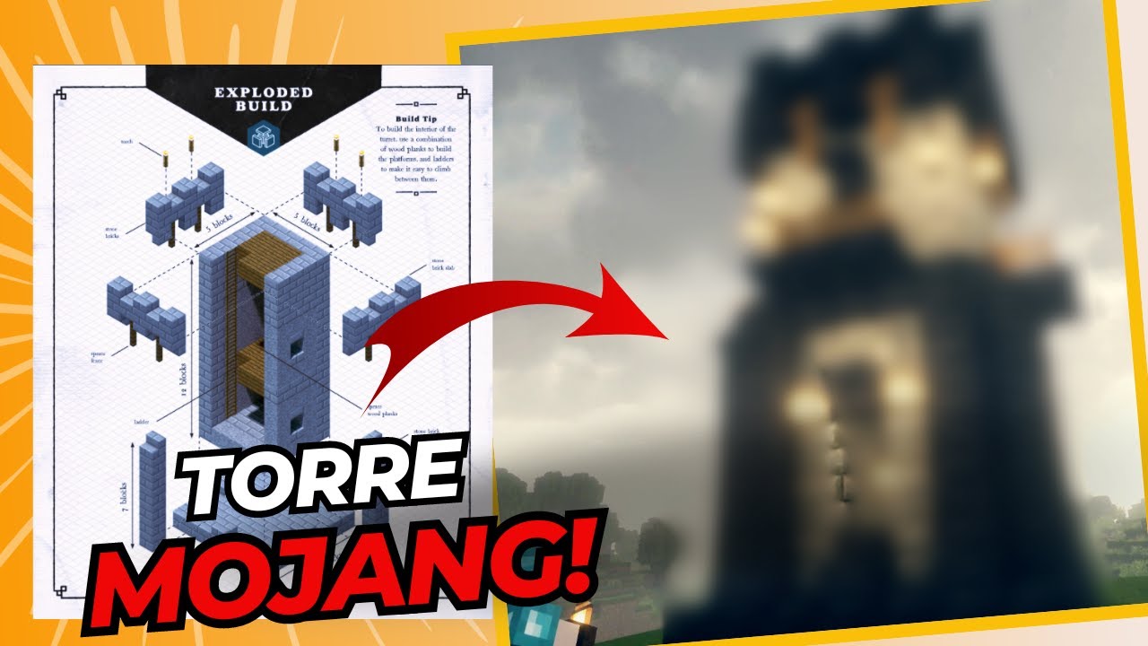 MINECRAFT: TORRE SEGUN LIBRO DE MOJANG - MOJANG TURRET -MINI SERIE ...