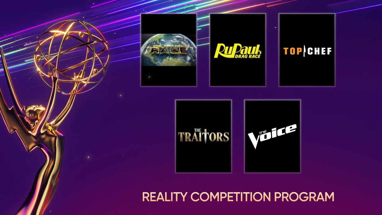 76th Emmy Nominations: Reality Competition Program - YouTube