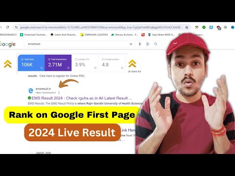 How to Rank Website on Google First Page in 2024 | Wordpress Seo for Beginners - YouTube