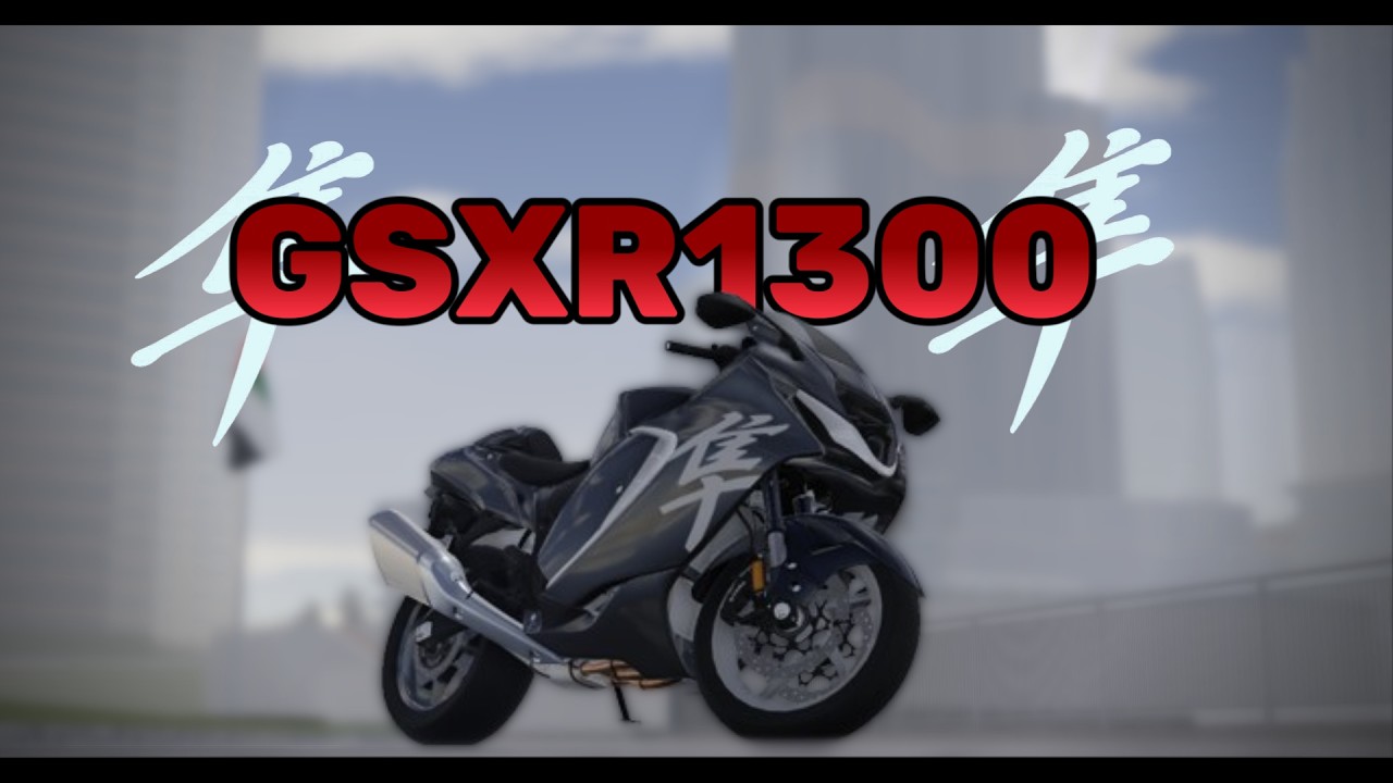 GSXR1300 HAYABUSA REVIEW | Moto Trackday Project ROBLOX - YouTube