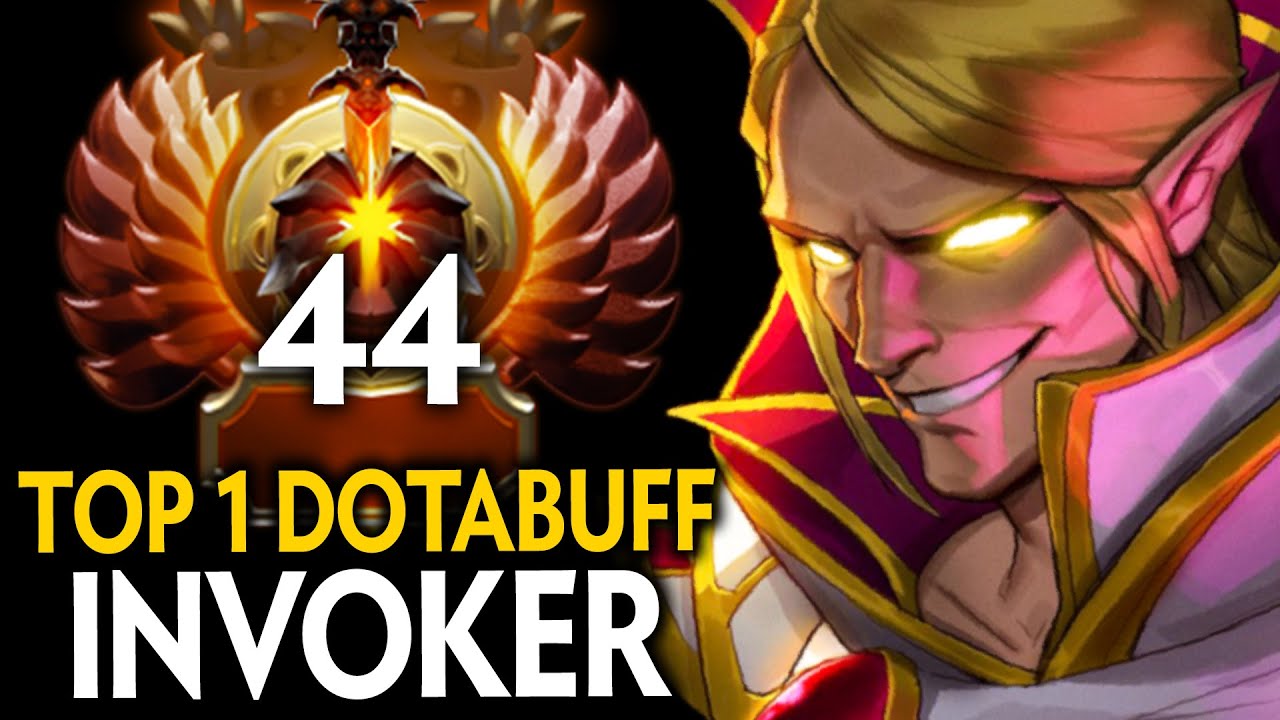 TOP 1 INVOKER DOTABUFF | 10K MMR GRANDMASTER STORMSTORMER GAMEPLAY ...