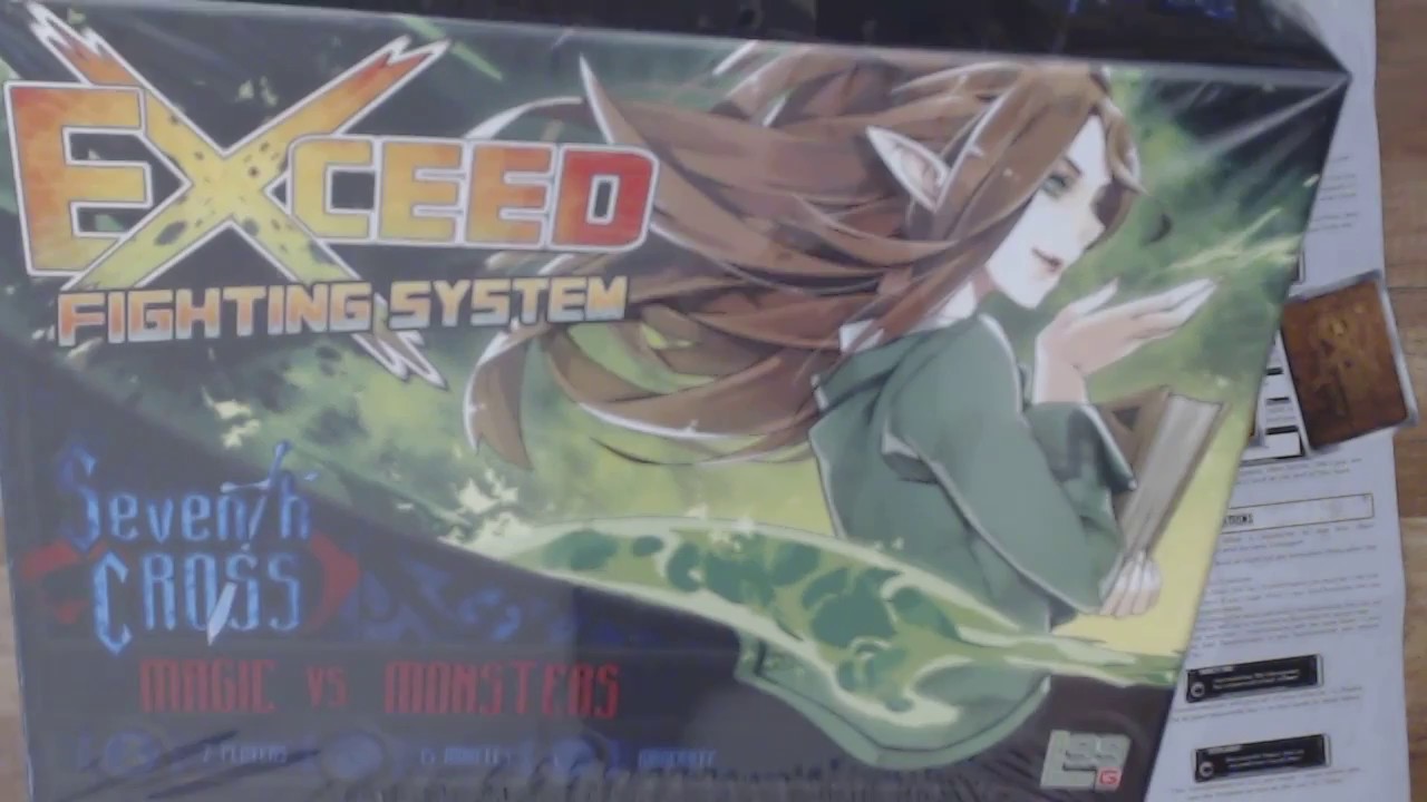 Exceed Seventh Cross Magic vs Monsters Overview and box content (no how ...