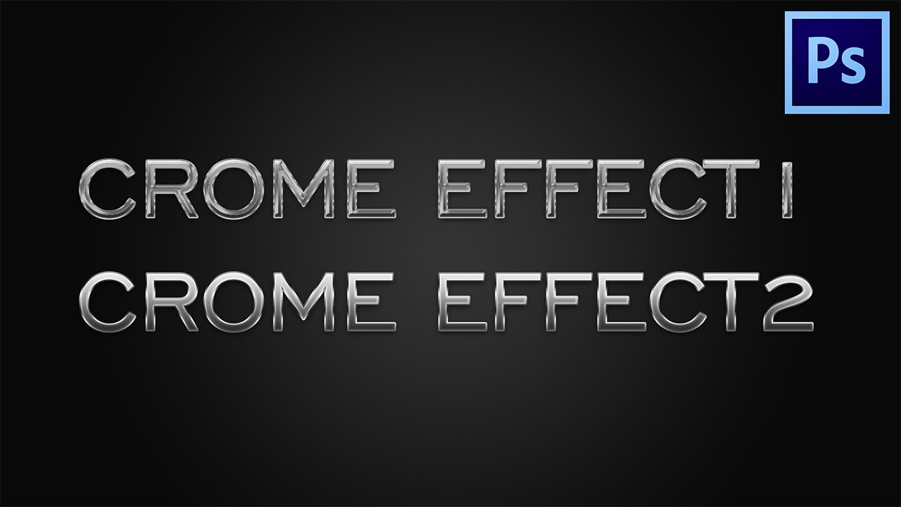 Tutorial Photoshop Cs6 Text Chrome Effect YouTube tutorial-photoshop-cs6-text-chrome-effect-youtube