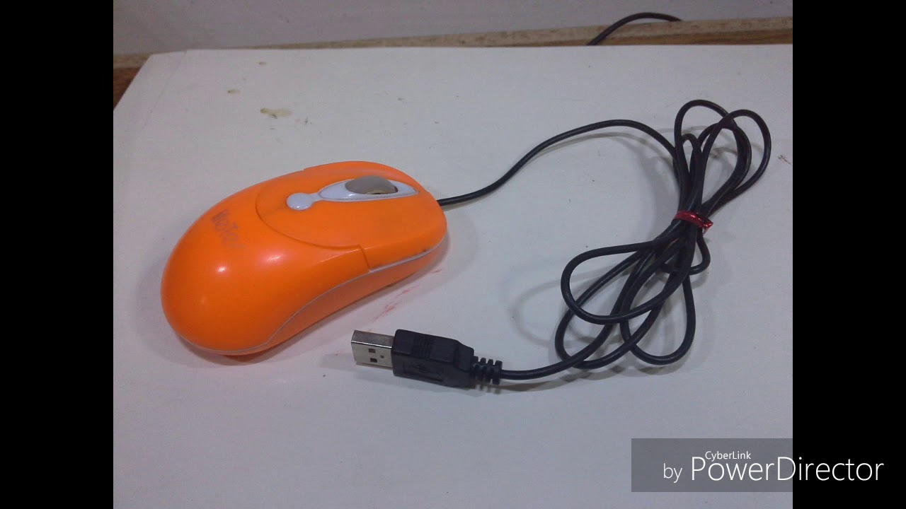 Reciclado de un mouse - YouTube