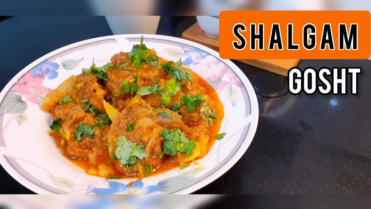 Shalgam Gosht in desi style | Tasty 😋 #yt #viral - YouTube