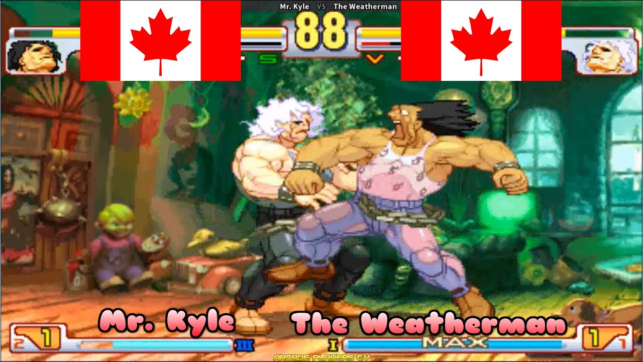 Street Fighter III: 3rd Strike Mr. Kyle (Canada) vs The Weatherman ...