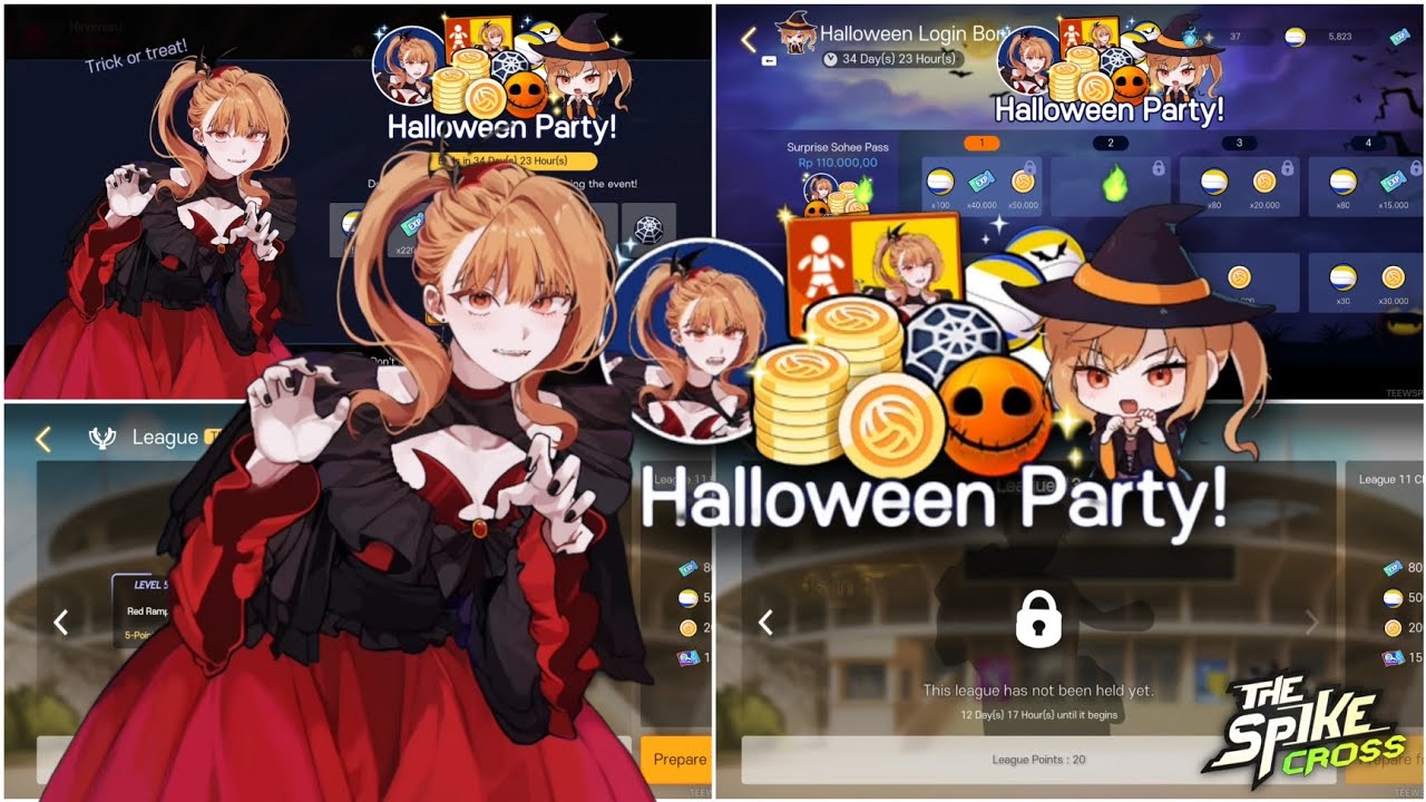 Preview Update Event Halloween & New Liga 11-12-13 | The Spike Cross ...
