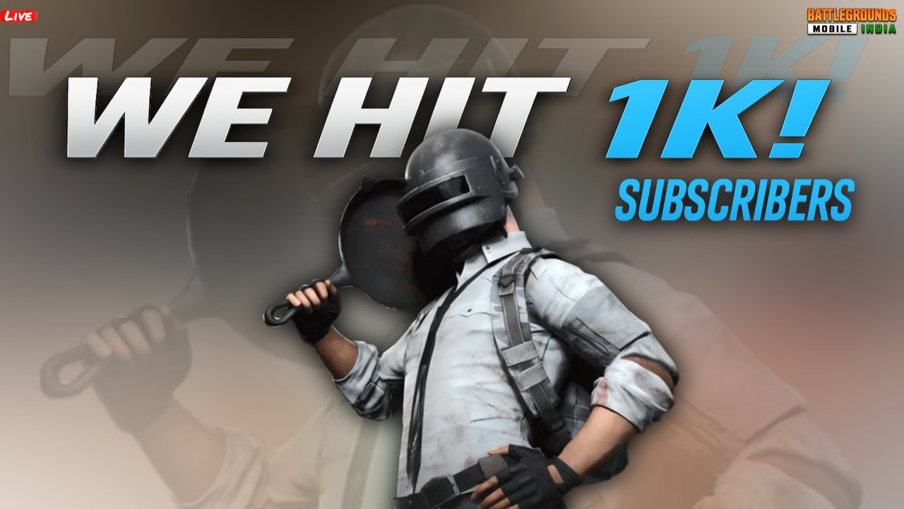 We Hit 1K! Sub-watch my stream🔴ShanヅLive #pubgmobile #bgmi #gaming ...