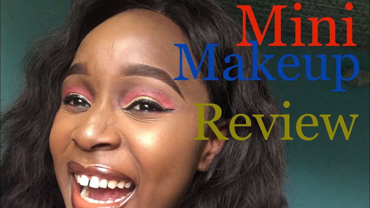 Mini makeup review...... Trying out some of my newly acquired beauty ...