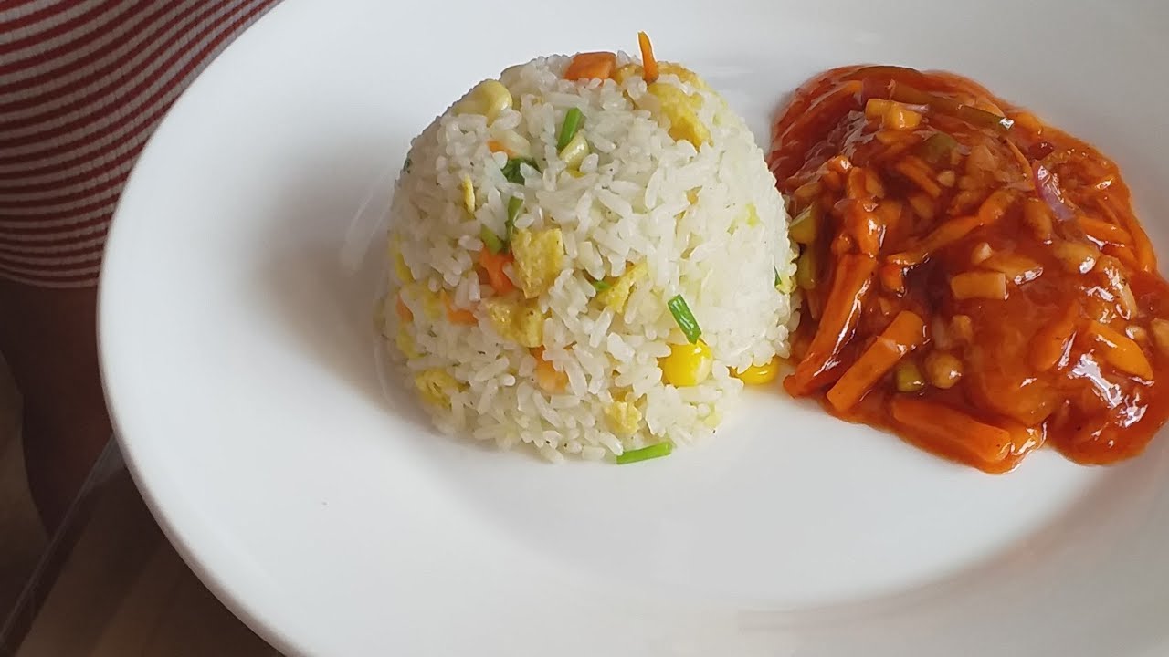 SWEET&SOUR FISH FILLET WITH YANG CHOW FRIED RICE FOR TESDA NC11 - YouTube